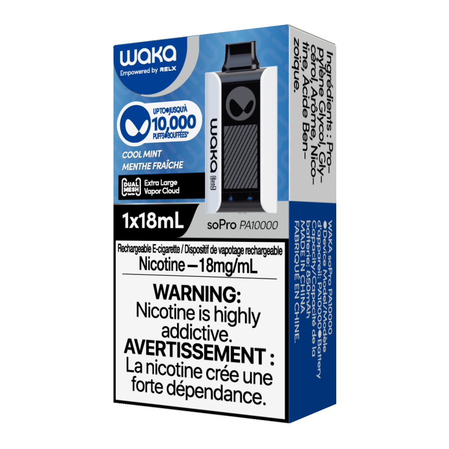 Waka PA10000 - Cool Mint – Bullet Distribution Inc.