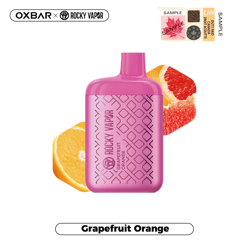 Oxbar Rocky Vapor - Grapefruit Orange – DISTRIBUTION BULLET INC.